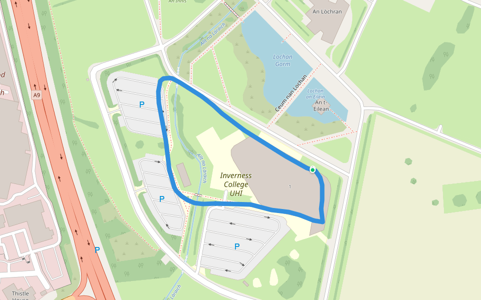 Inverness Campus Walking And Running Trail - Scotland | Pacer