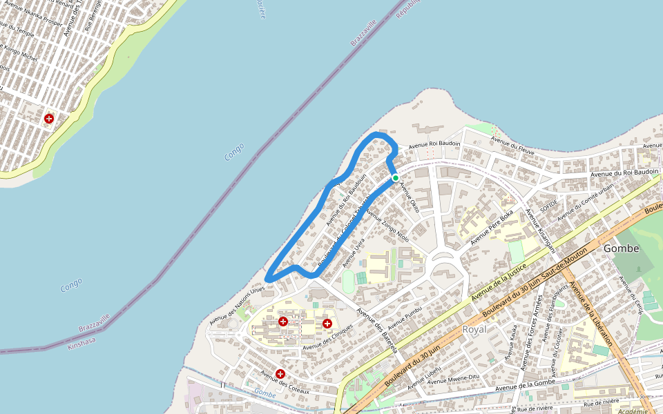 Pool Malebo Walking And Running Trail - Kinshasa | Pacer