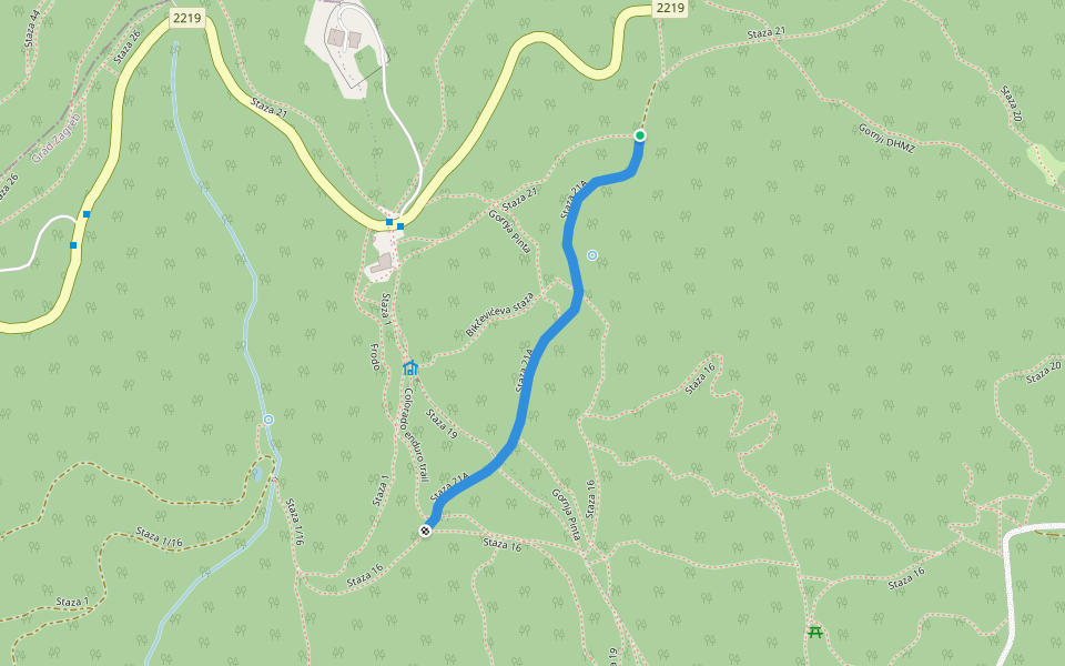 Mountain trail Medvednica 21a Hiking - Zagreb | Pacer
