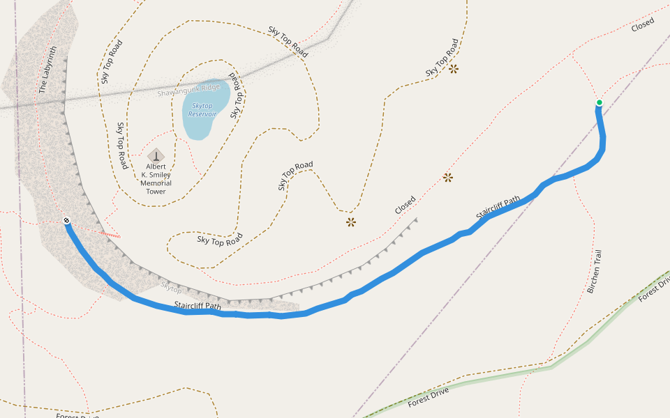 Staircliff Path Hiking Trail - High Falls, New York | Pacer