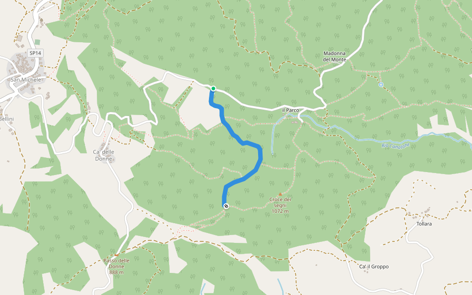 Strada del Parco - Monte Cornetto - Percorso 901 Walking And Running ...