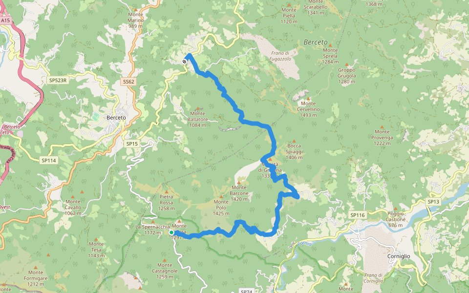 Passo Sillara - Roccaferrara - Graiana Castello - Maesta' di Graiana ...