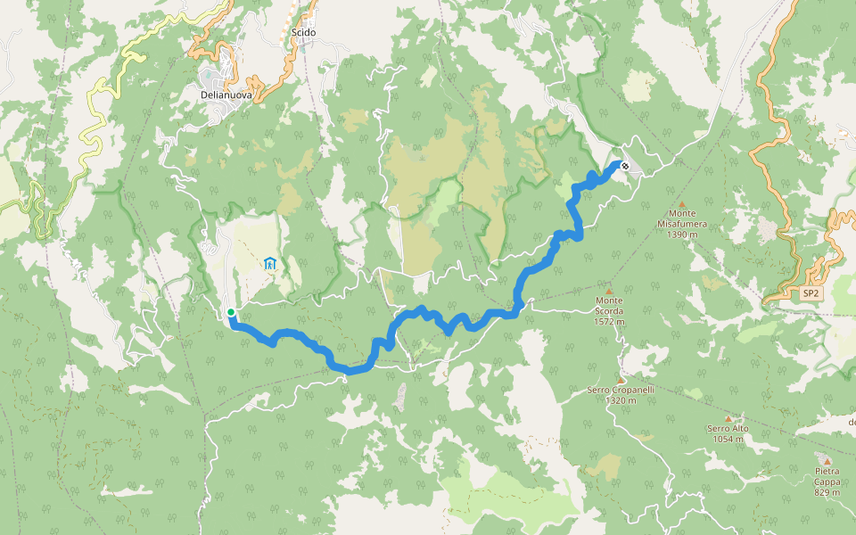 Trail of the Bandit - Stage 2 | Walking Map