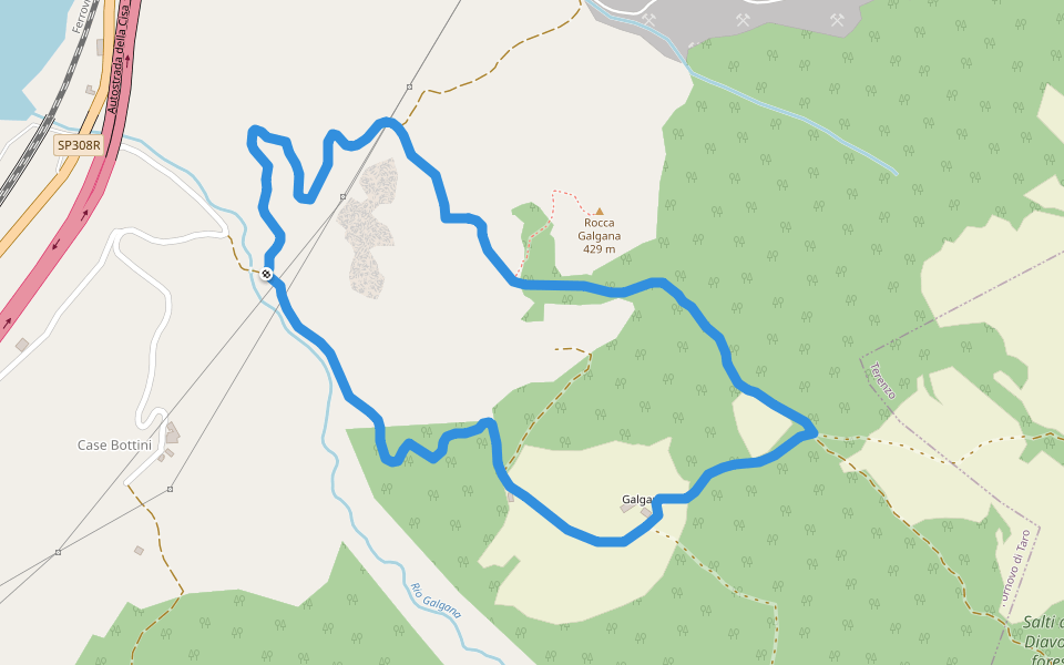 Anello di Rocca Galgana Walking And Running Trail | Pacer