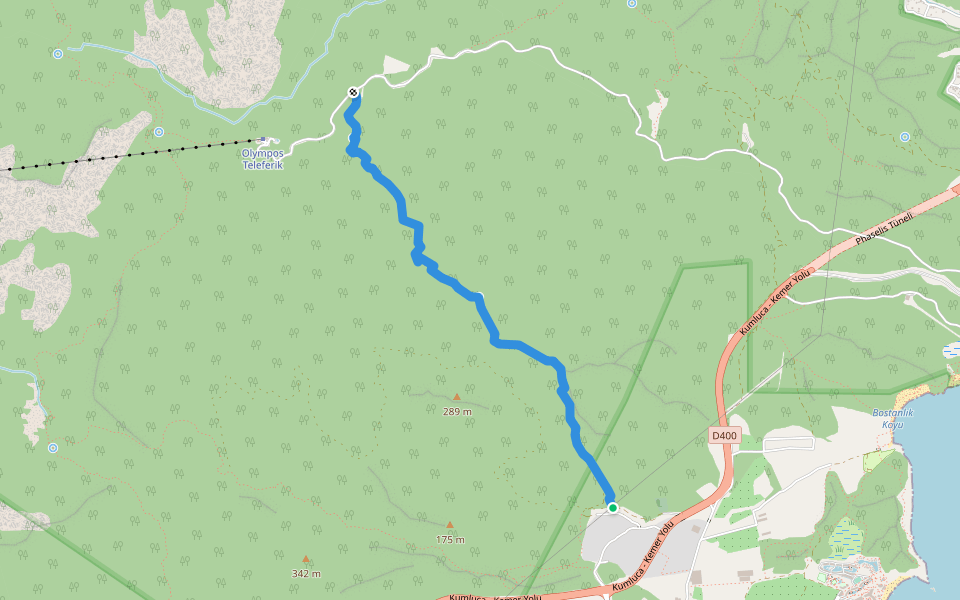 Tekirova-Teleferik | Walking Map