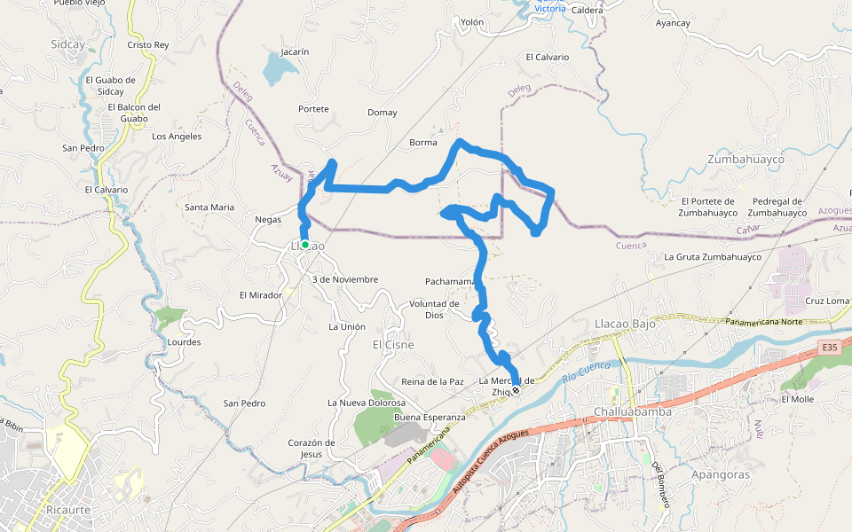 Walking BEFORE Route 3: Llacao - Cerro Pachamama - Zhiquir Trail ...