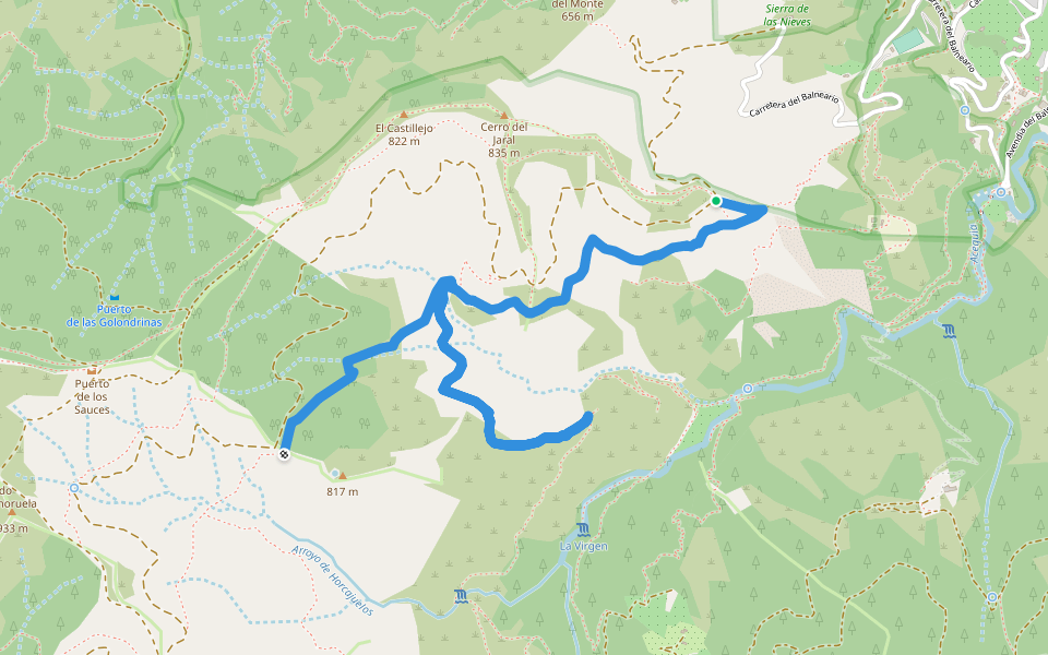 La reja Wanderweg - Tolox, Andalusien | Pacer