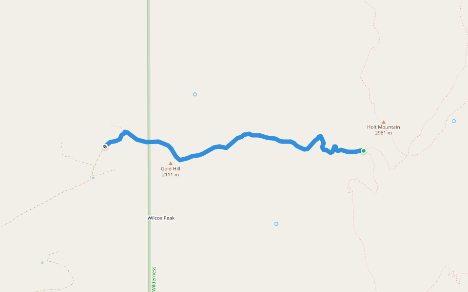 GWT - 217 in New Mexico | Walking Map