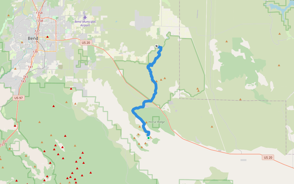 Oregon Desert Trail in Oregon | Walking Map