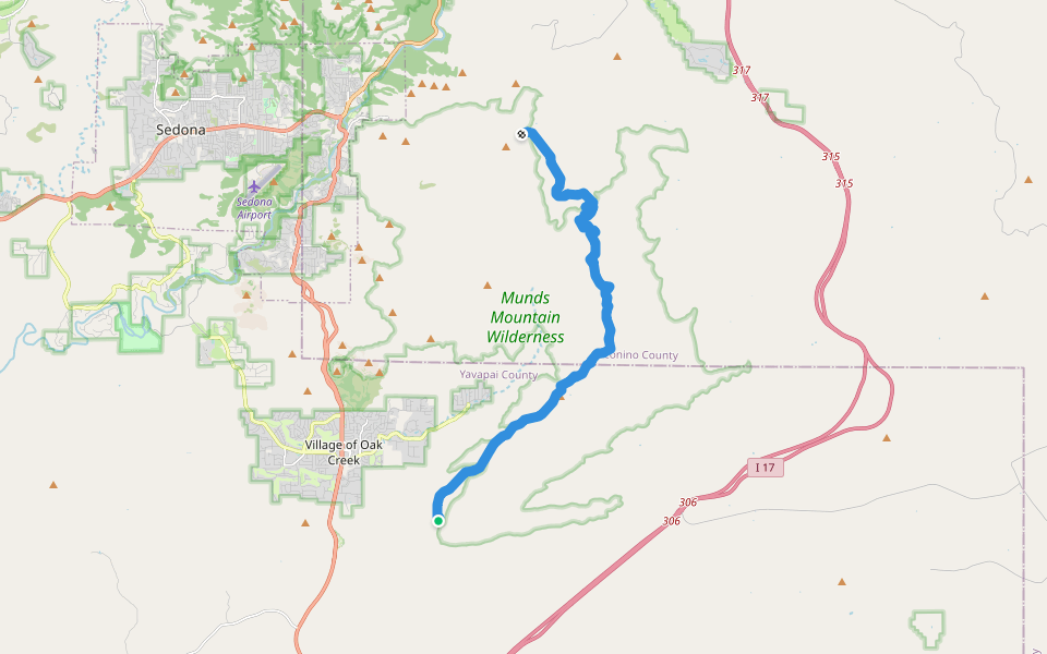 Hot Loop #40 in Arizona | Walking Map