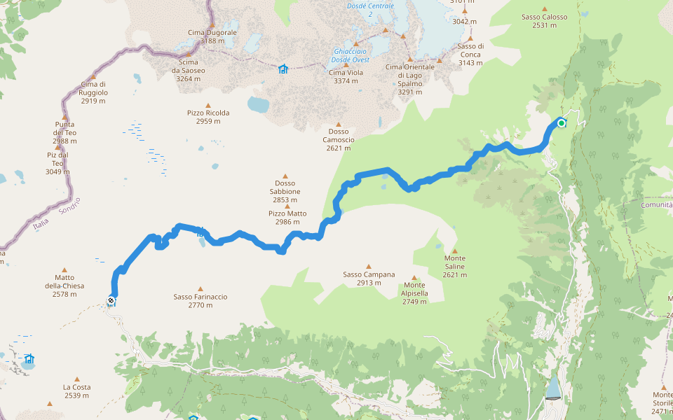 Via Alpina Red R73 Hiking Trail - Lombardia | Pacer