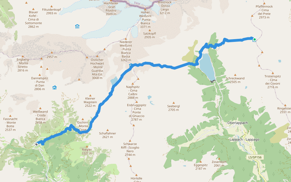 Via Alpina Red R34 Hiking Trail - Trentino-South Tyrol | Pacer