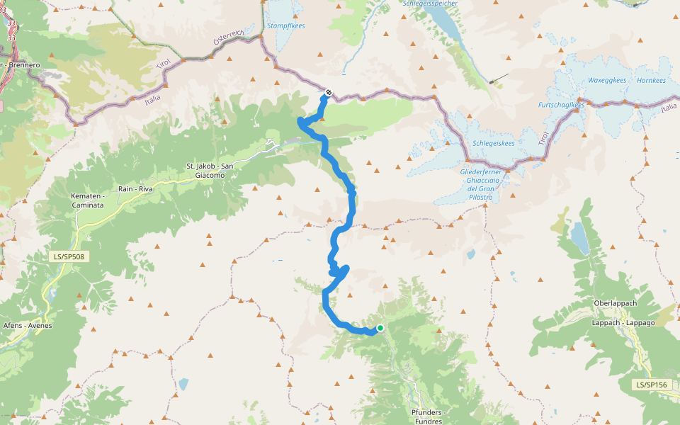 Via Alpina Red R35 in Trentino-Alto Adige | Walking Map