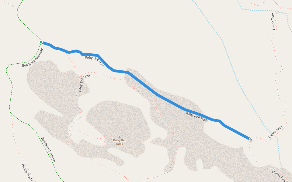 Baby Bell #655 Walking And Running Trail - Sedona, Arizona | Pacer