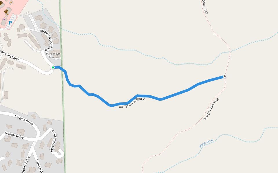 Margs Draw Spur A #163A Walking And Running Trail - Sedona, Arizona | Pacer