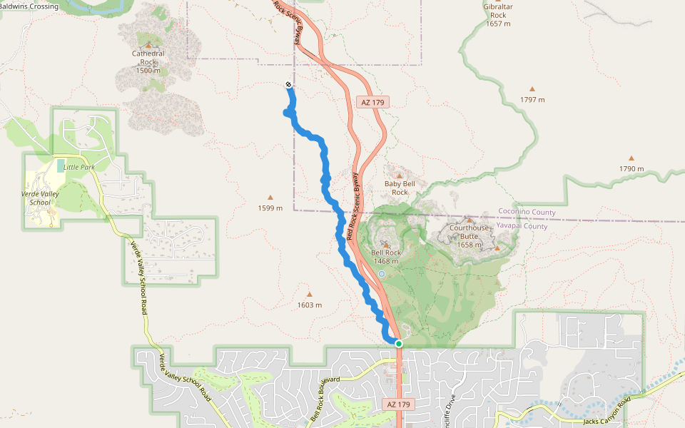 Slim Shady #173 in Arizona | Walking Map