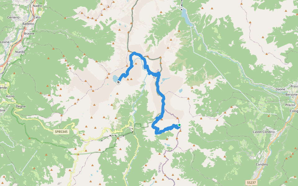 Caffaro high street - Stage 2 | Walking Map