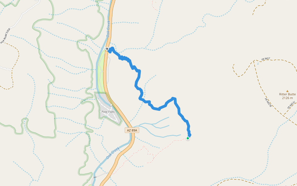 Cookstove #143 Hiking Trail - Sedona, Arizona | Pacer