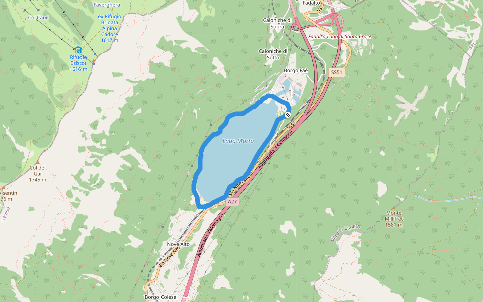 Dead Lake Trail | Walking Map