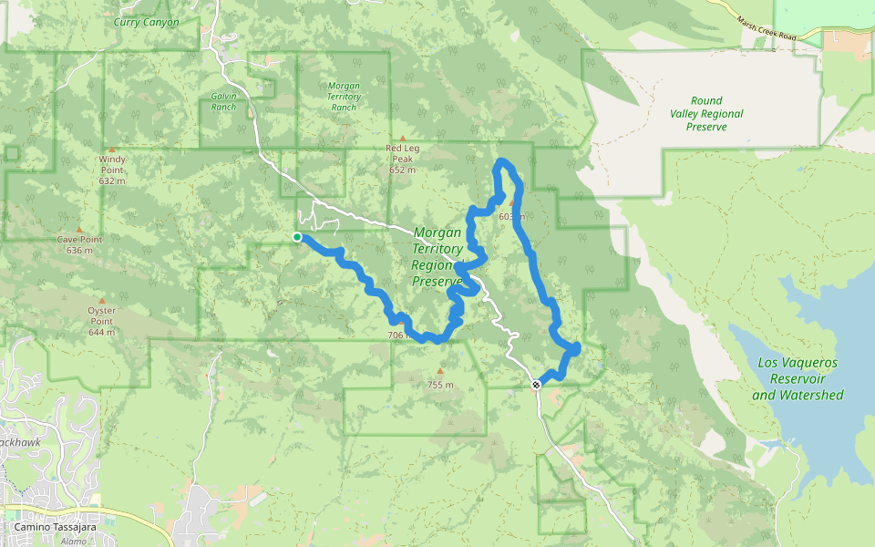 Bob Walker Regional Trail in California | Walking Map