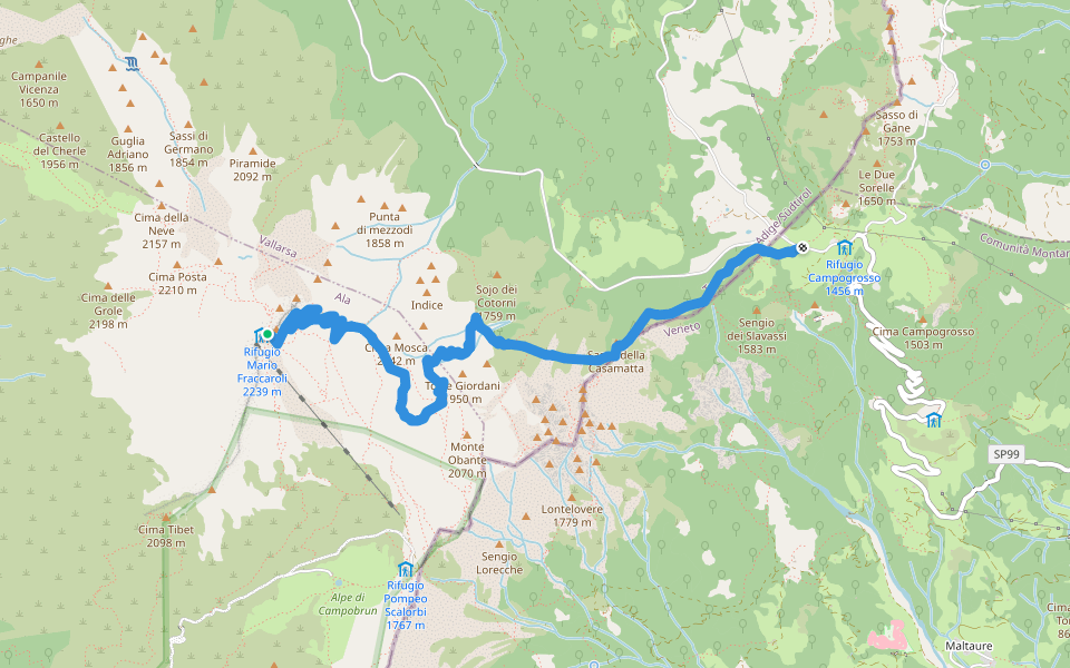 Boale dei Fondi path Hiking Trail - Trentino-Alto Adige | Pacer