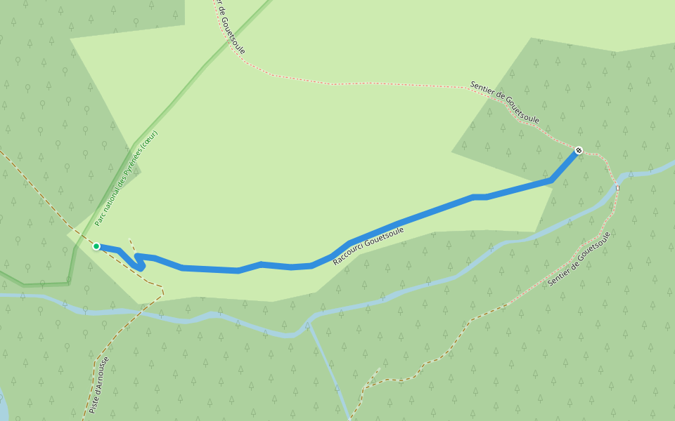 Gouetsoule Shortcut Trail PNP Walking and Running - Urdos, Nouvelle ...