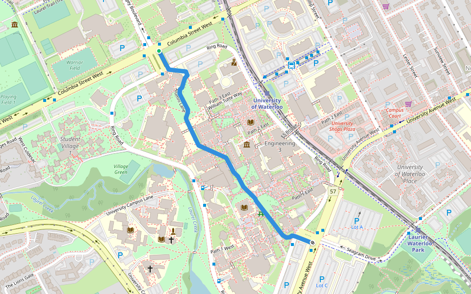 Main Path Walking And Running Trail - Waterloo, Ontario | Pacer