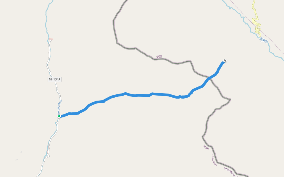 Tsang Chok La | Walking Map