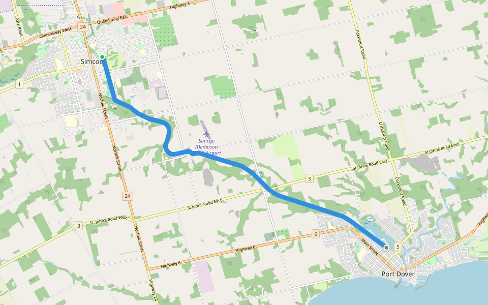 Lynn Valley Trail (walking) in Ontario | Walking Map