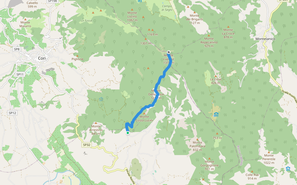 Selva di Cori - Monte Lupone Hiking Trail - Lazio | Pacer