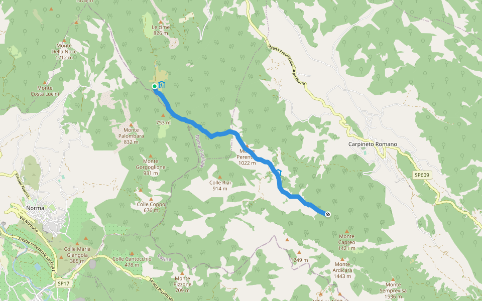 The Volubro (Campo di Montelanico)-Croce di Capreo Hiking Trail - Lazio ...