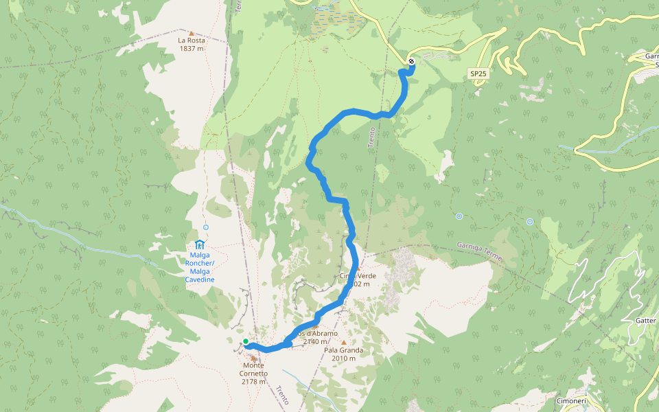 Tre Cime nature trail | Walking Map