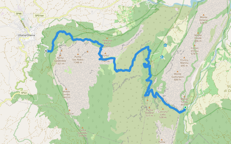 Italy Trail - Stage Z14 | Walking Map
