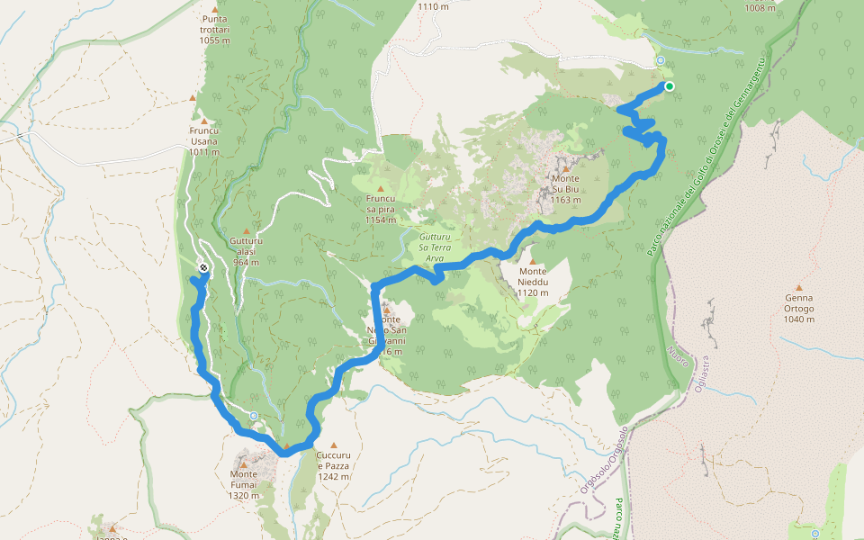 Italy Trail - Stage Z16 | Walking Map