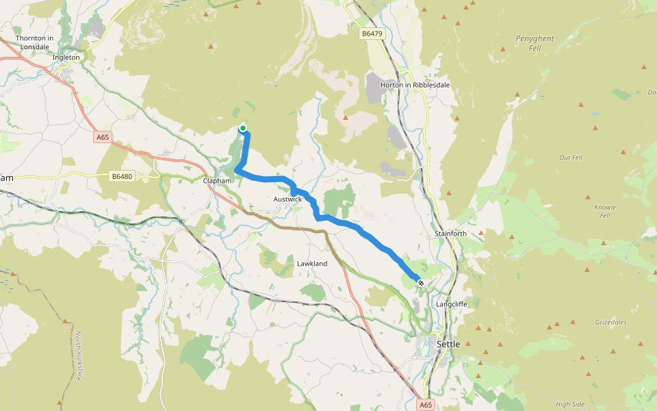 A Pennine Journey | Walking Map