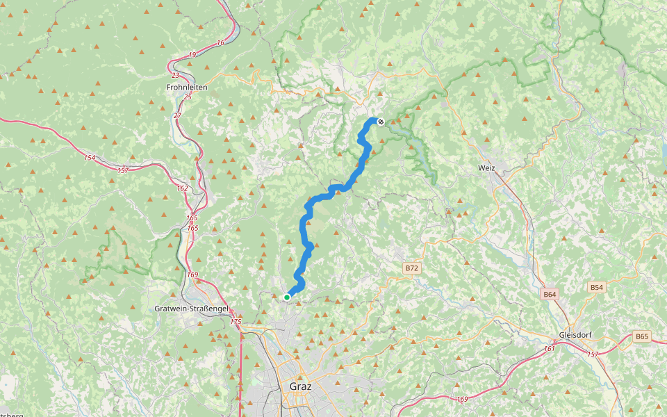 Trail 730 Hiking - Schöcklstraße, Steiermark | Pacer