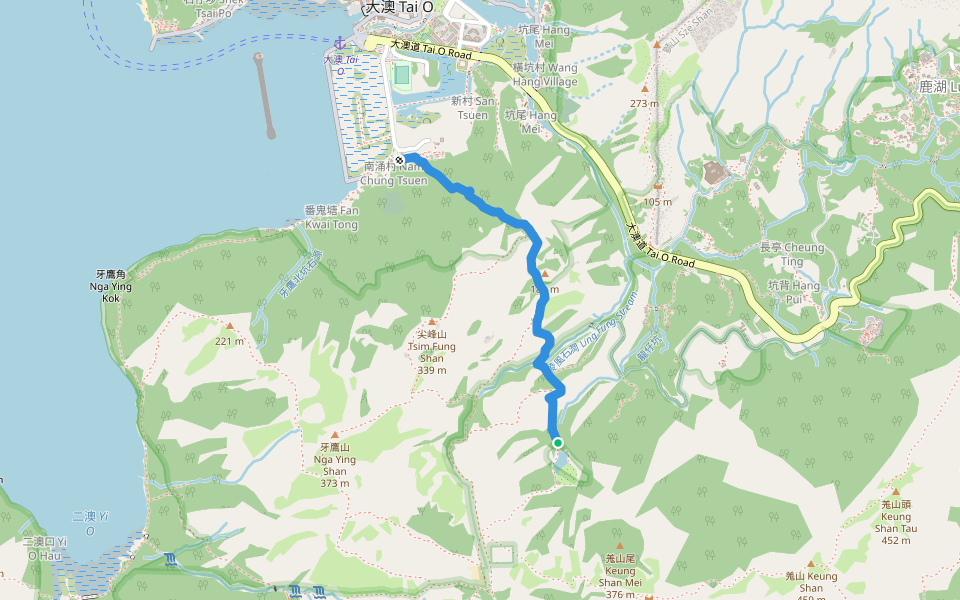 Lantau Trail Section 6 Walking and Running - Hong Kong, New Territories ...