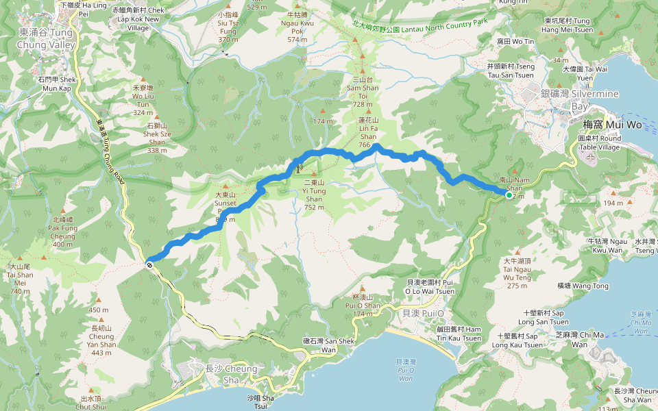 Lantau Trail Section 2 Hiking - Hong Kong, New Territories | Pacer