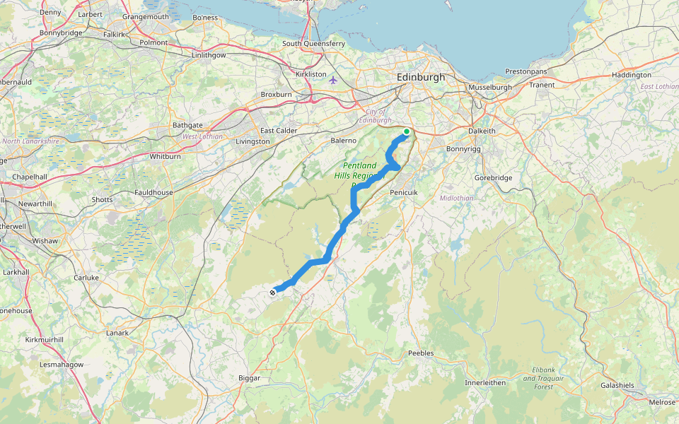 Pentland Way | Walking Map