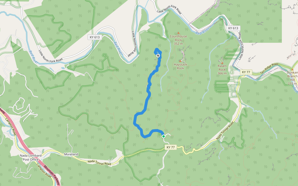 Double Arch Trail #201 Hiking - Stanton, Kentucky | Pacer