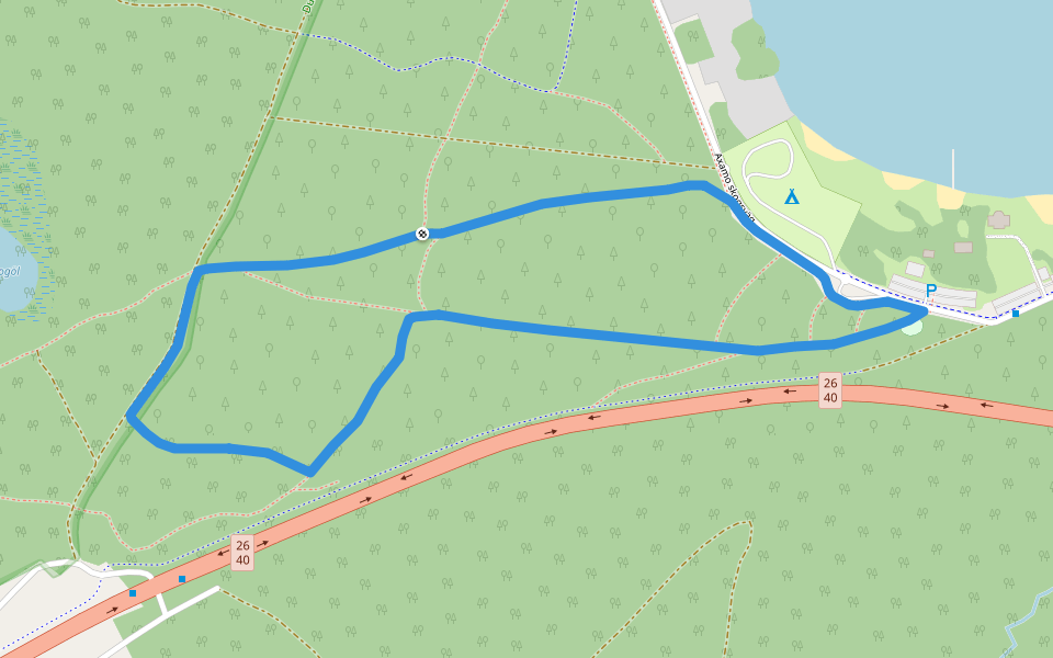 Axamo Elljusspår 2,1 km Walking And Running Trail | Pacer