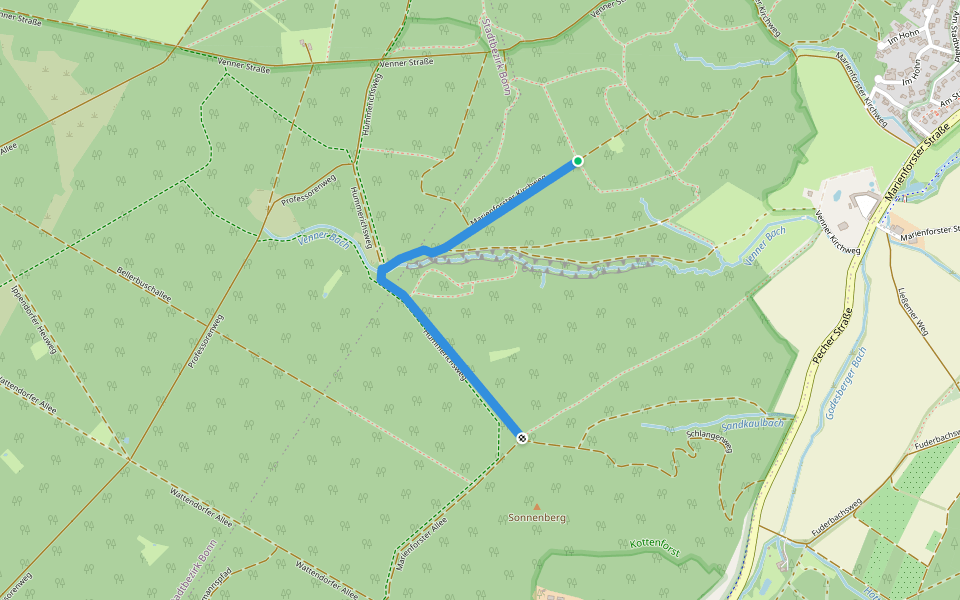[A13] in Nordrhein-Westfalen | Walking Map