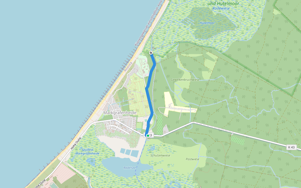 Thalasso-Kurweg 7 Hiking Trail - Rostock, Mecklenburg-Vorpommern | Pacer