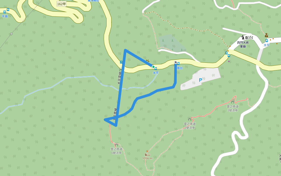 Taiping Sky Stair Trail | Walking Map