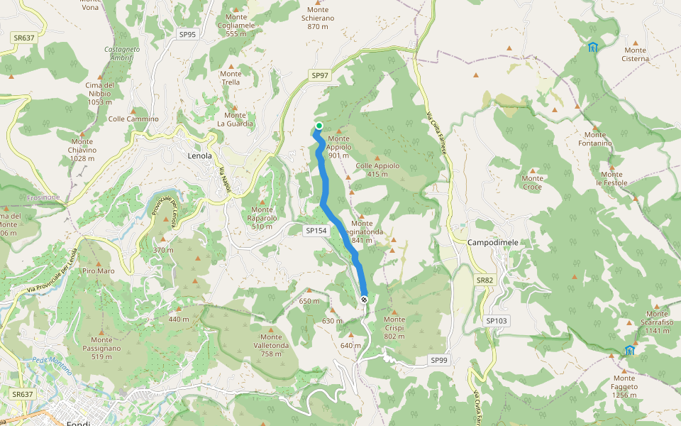 Le Crocette-Rifugio Appiolo Walking And Running Trail | Pacer