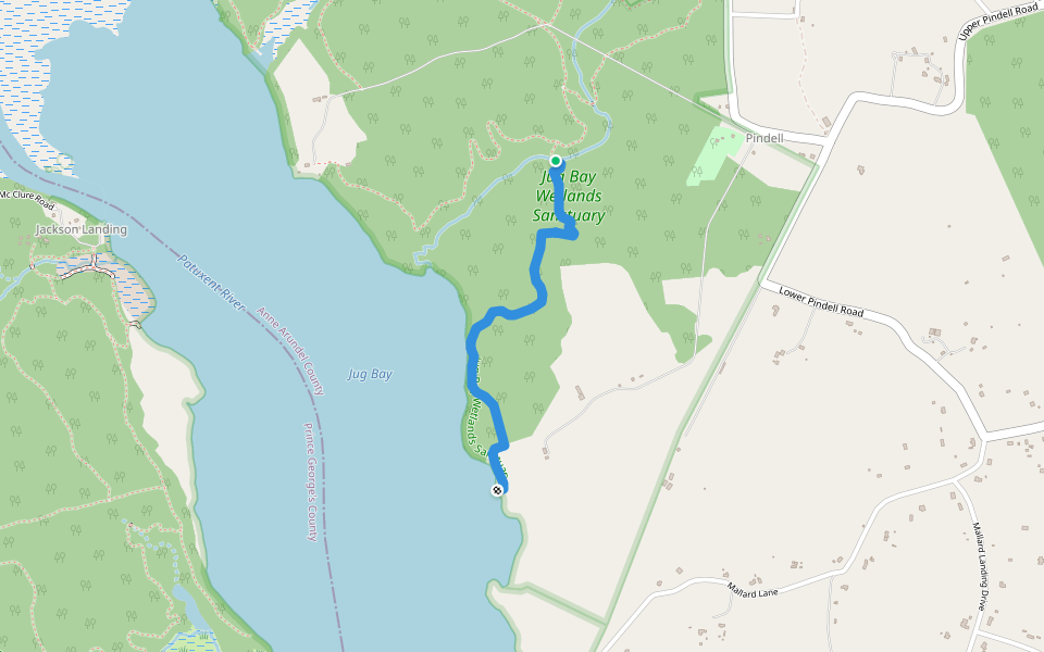 Farm Connector Trail Walking and Running - Lothian, Maryland | Pacer