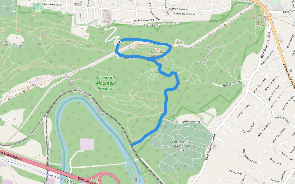 Purple Loop in Pennsylvania | Walking Map
