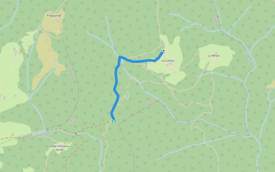 M37a - Junction M37 - La Cailina Junction M39 | Walking Map
