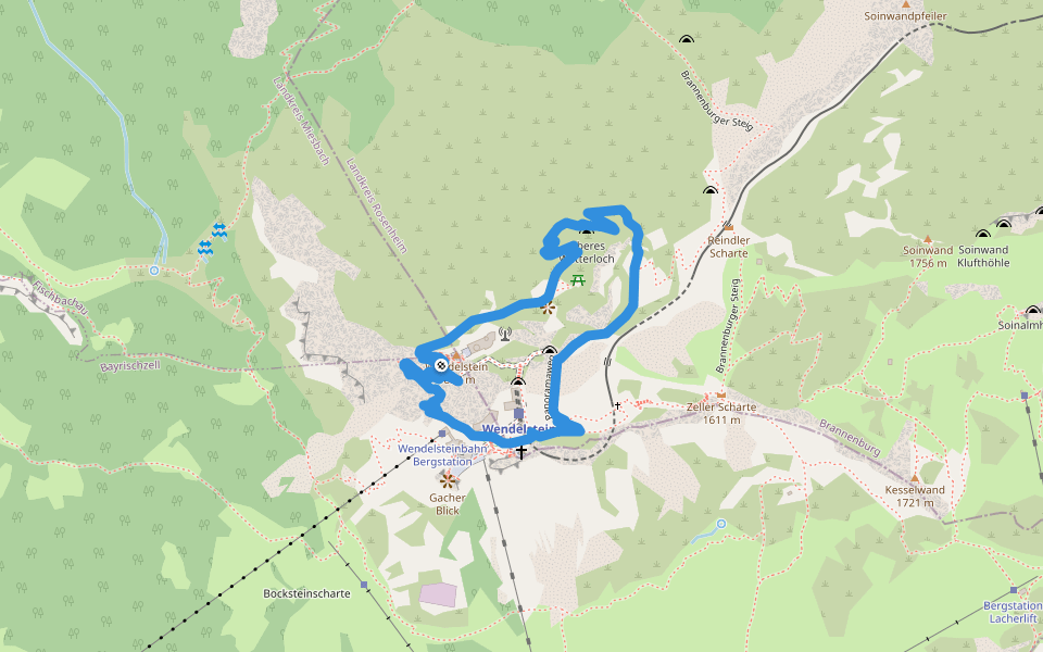 Geology circular route in Bayern | Walking Map