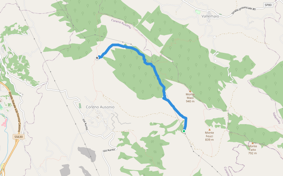 Connection La Matthia | Walking Map